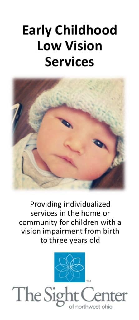 Early Childhood Brochure Cover Image - 2020 - The Sight Center of ...